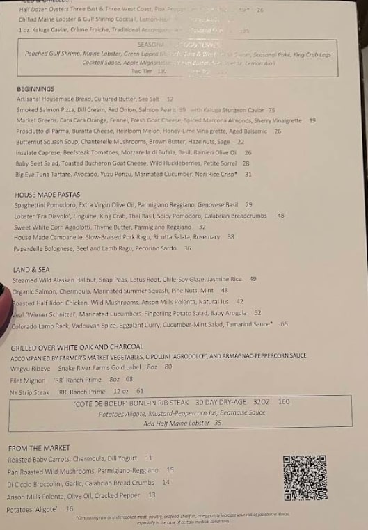 Menu, Hours & Prices at Spago by Wolfgang Puck | Bellagio Las Vegas