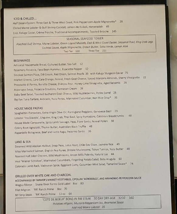 Menu, Hours & Prices at Spago by Wolfgang Puck | Bellagio Las Vegas